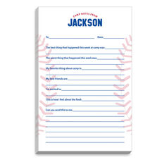 Baseball Camp Notepads