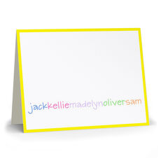 Colorful Yellow Border Notepads