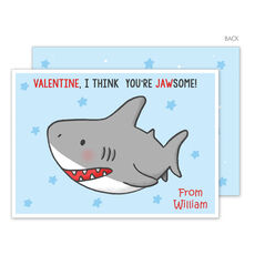 School of Fish Valentine Exchange Cards