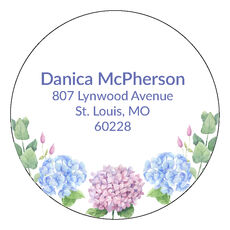 Hydrangea Blooms Invitations